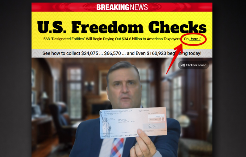 Freedom Checks – Scam or Can You Really Get Free Checks as a US ...