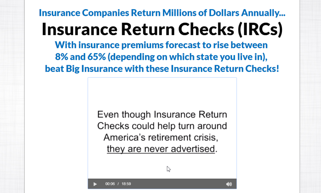 What Are "Insurance Return Checks"? – Legit or Some Sort of Scam ...